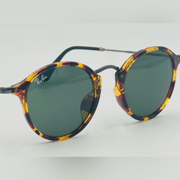Ray-Ban | Accessories | Rayban Mens Sunglasses Round Fleck Rb2447 49mm ...